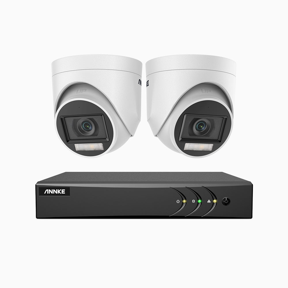 ANNKE ADLK200 - 1080P 8 Channel 2 Dual Light Cameras Wired Security ...